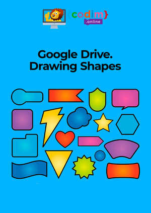 Series "Google Drive. Drawing Shapes" Lesson 4. Drawing Shapes - watch ...