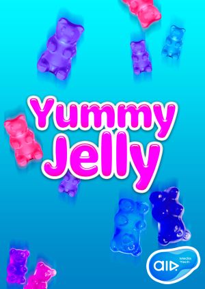Сериал "Yummy Jelly" Me vs Grandma Cooking Challenge | Cake Decorating ...